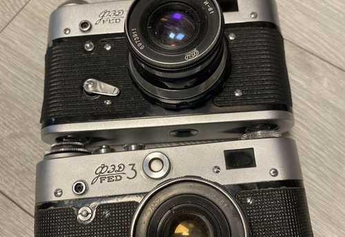 Плёночный фотоаппарат фэд 3