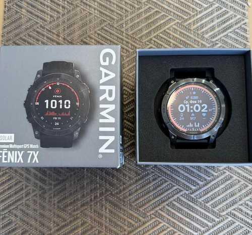 Garmin fenix 7x solar