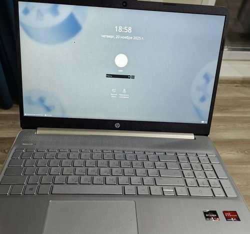 15.6" HP Laptop 15s-eq1365ur, Ryzen 3, RAM 8 ГБ, 256 ГБ, Radeon Graphics