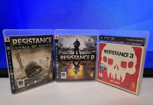 Resistance 1 2 3 trilogy ps3