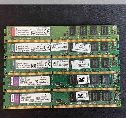 Оперативная память Kingston KVR16N11/8 DDR3 8Гб