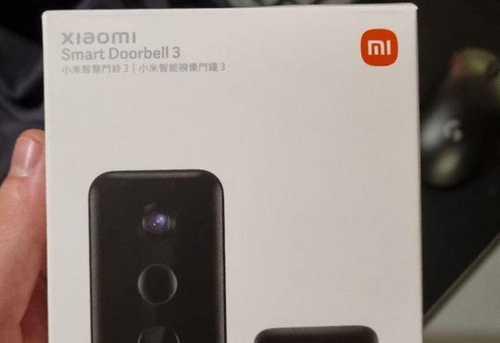 Видеозвонок Xiaomi Smart Doorbell 3, черный