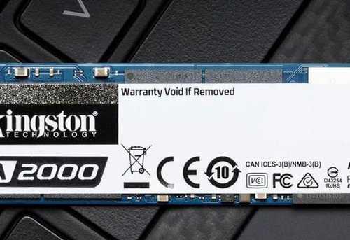 Ssd m.2 Nvme Kingston A2000 250 гб