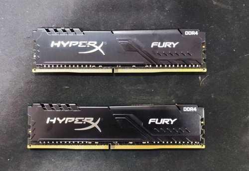 Оперативная память DDR4 HyperX fury 64Gb