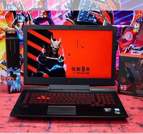 Ноутбук игровой HP Omen 17.3"   GTX 1060   Core i7