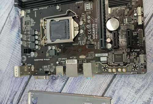 Плата gigabyte LGA1151 GA-H110M-S2