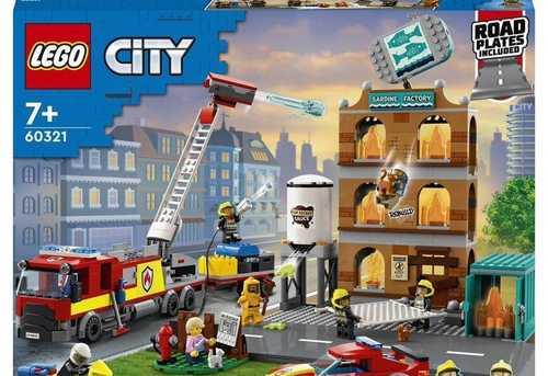 Lego City Лего 60321 Пожарная команда, новый