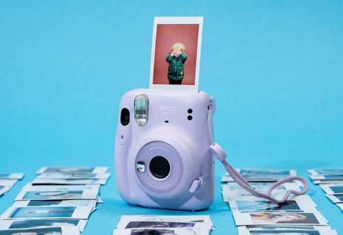 Instax mini 11 фотоаппарат + картриджи набор