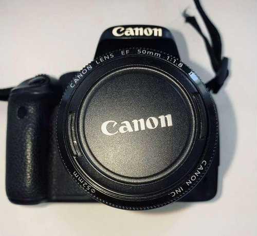 Canon 550 D + объектив 50 мм, полтинник