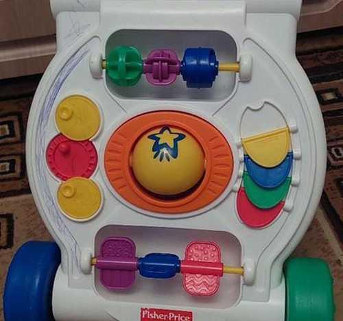 Ходунки каталка детские fisher price