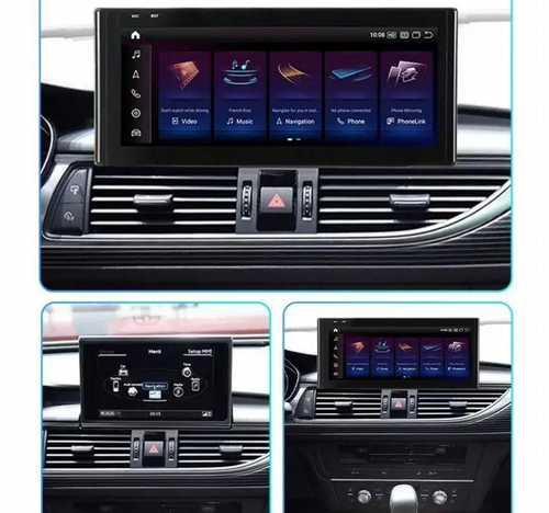 Магнитола Android Mekede Audi A6 12-15