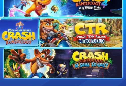 Crash Bandicoot - Crashiversary Bundle на PS4 PS5