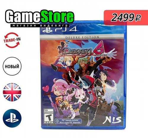 Disgaea 6 Complete Deluxe Edition Английска Новый