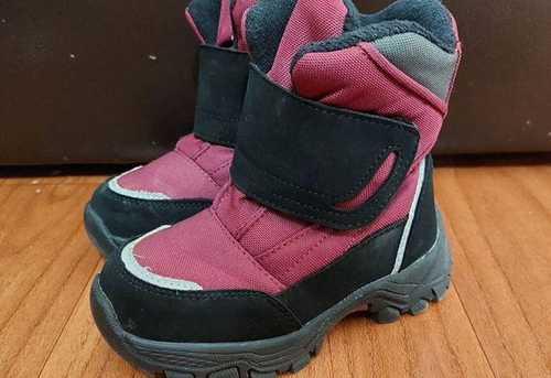 Зимние ботинки для девочки Tombi