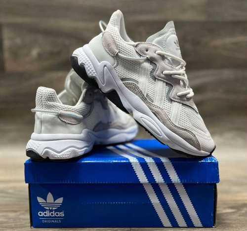 Кроссовки Adidas ozweego/LUX серый цвет