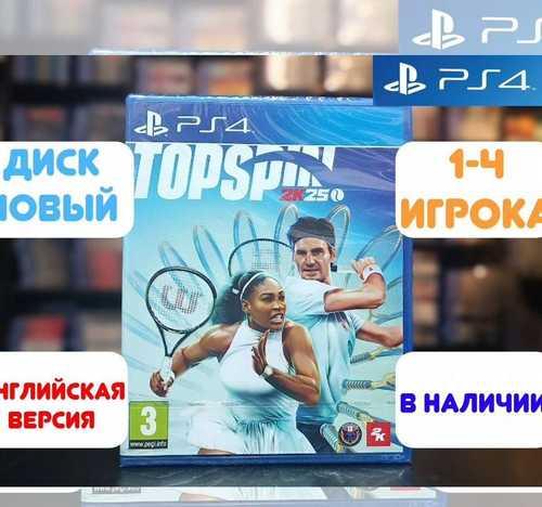 TopSpin 2k25 для PS4