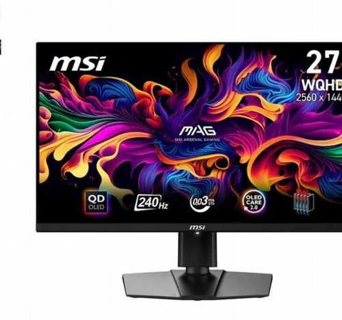 Новый монитор с днс MSI MAG 271QPX QD-oled E2 2K