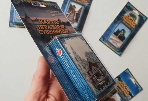 Сувенирные карты игральные 54 шт. Санкт-Петербург