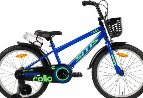 Велосипед sitis rollo 20" (2023) Blue Mos413