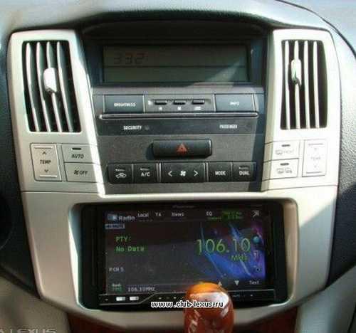 Рамка переходня lexus rx 2 toyota harier 2