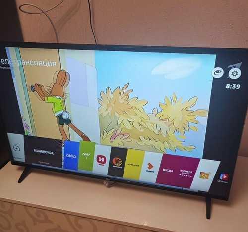 Телевизор lg 43 дюйма бу