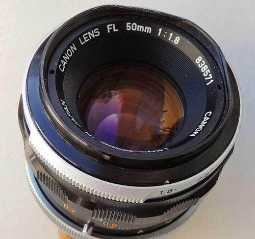 Canon FL 50mm f/1.8