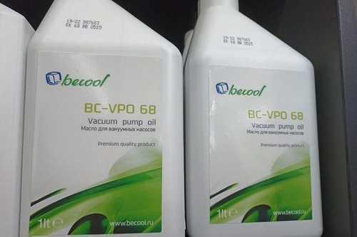 Масло для вакуумных насосов Becool BC-VPO 68 (1 л)