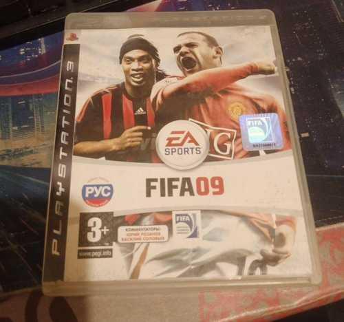Диск FIFA 09 для PS3