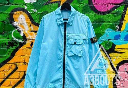 Рубашка Куртка Overshirt Stone Island OLD Aqua