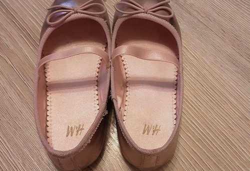 Туфли для девочки 27 размер розовые
