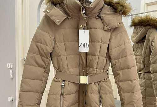 Пуховик Zara XS