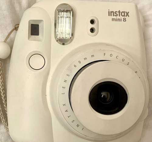 Фотоаппарат fujifilm instax mini 8 белый