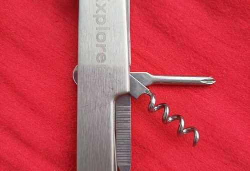 Ножик складной новый нержавеющая сталь