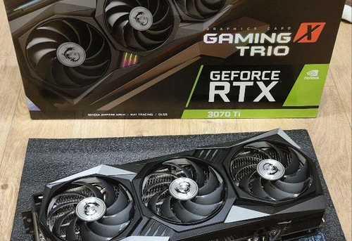 RTX 3070 TI MSI Gaming X Trio Гарантия днс