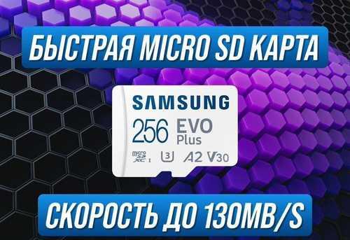 Samsung EVO Plus 256GB SD-Карта Памяти