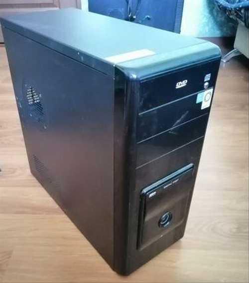 Корпус ATX с наклейкой Win 7 pro
