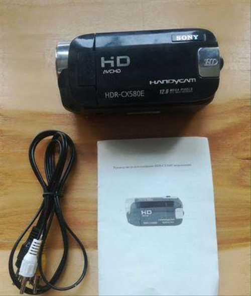 Видеокамера sony hdr cx 580е