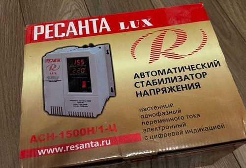 Стабилизатор напряжения Ресанта асн-1500Н/1-Ц