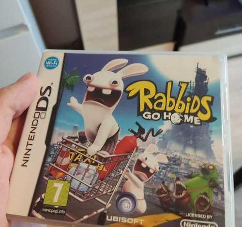 Rabbits go home Nintendo ds