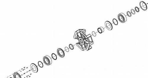 Ведущее колесо (звездочка ведущая) 631.02.01.005