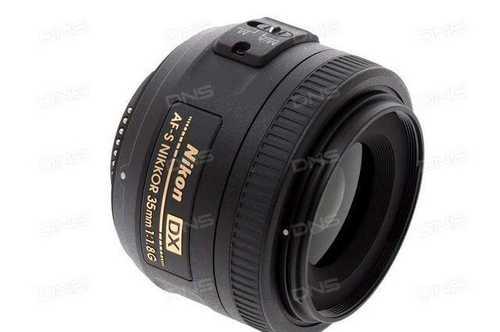 Объектив Nikon AF-S DX 35mm f/1.8 G Nikkor