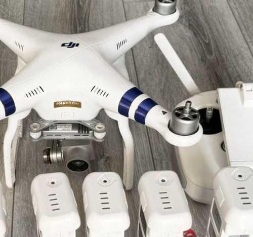 Квадрокоптер dji phantom 3 pro