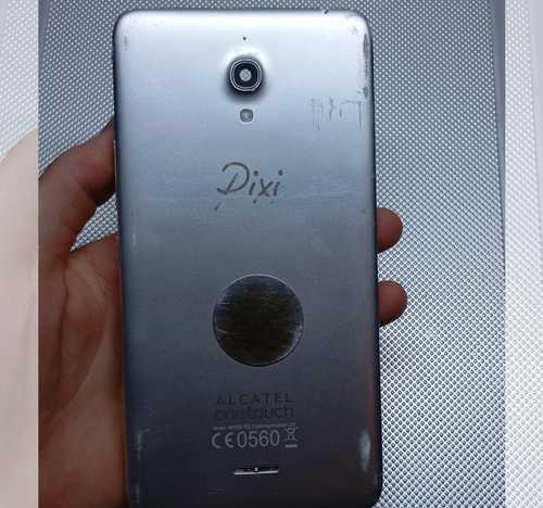 Alcatel OT Pixi 4 8050D. Задняя крышка. Серая Ориг