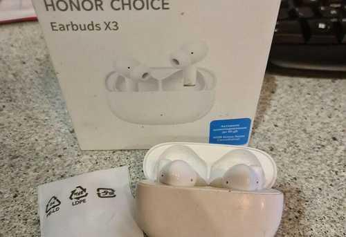 Наушники TWS Honor Choice Earbuds X3