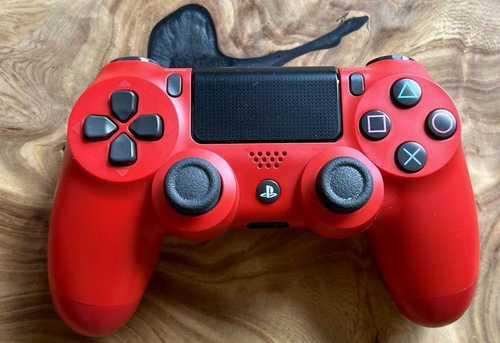 Dualshock 4 v2 Красный Оригинал На гарантии