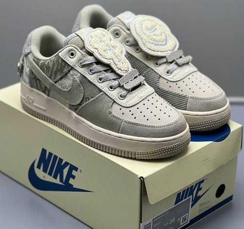 Кроссовки Nike Air Force 1 Low x Travis Scott (Арт.93442)