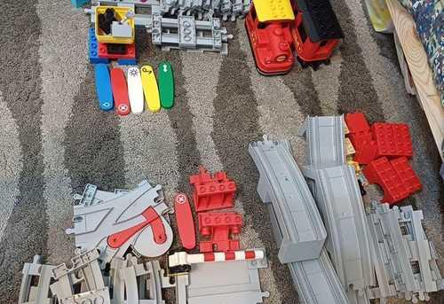 Lego duplo поезд 10874+10882