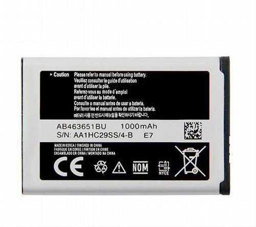 Аккумулятор для Samsung AB463651BE (L700 / B3410