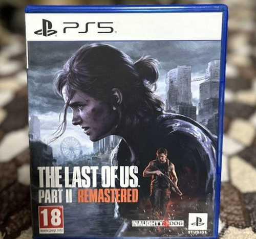 The last of us 2 remastered ps5 диск