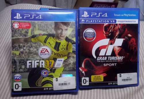 Fifa 17 ps4, Gran Turismo sport ps4